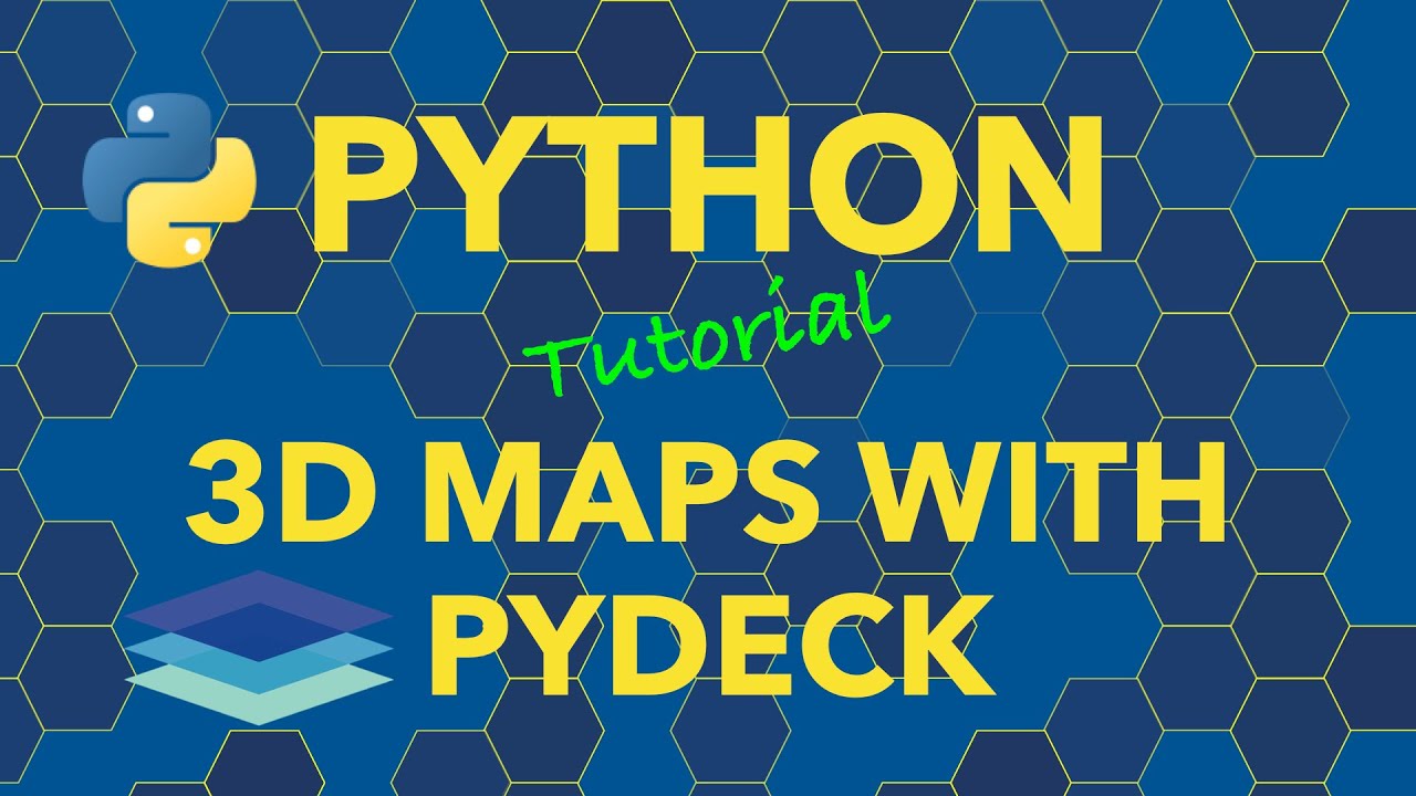 Python 3D Maps with pydeck