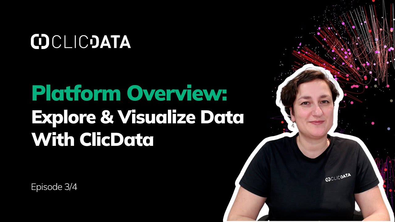 Building Your Data Analytics with ClicData | Platform Overview (3/4)