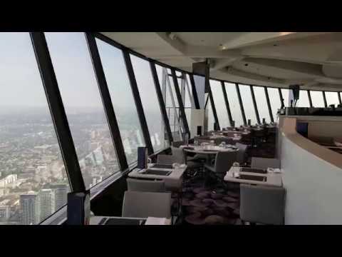 CN Tower 360 Restaurant Quartz Tables completed by TorontoGranite.com