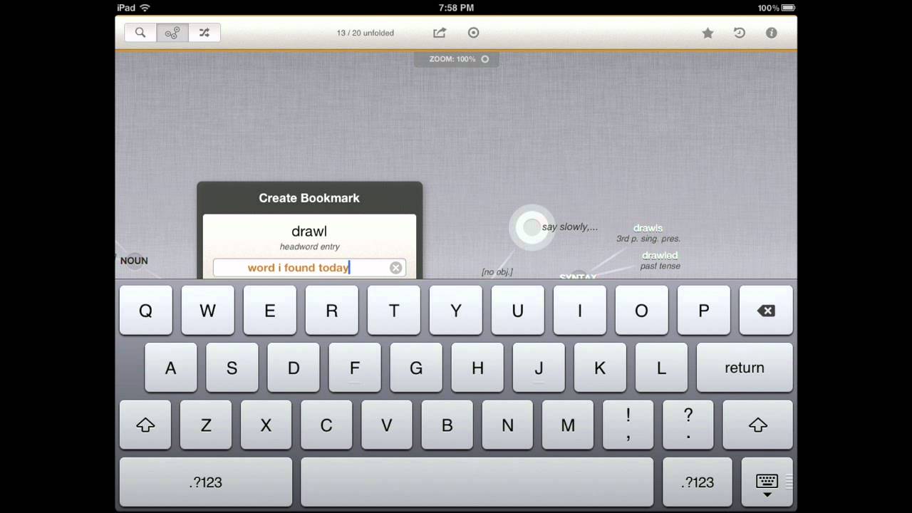 Wordflex Touch: Stunning Visual Dictionary for iPad