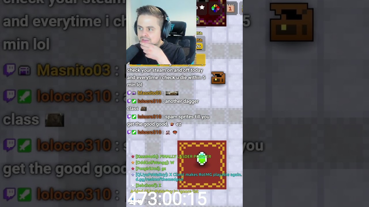 SEBCHOOF claims that X CLIENT is a KEYLOGGER but uses REALMSTOCK on STREAM!