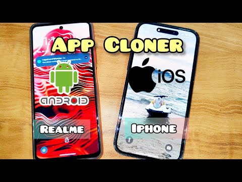 How to clone App on Android & IOS phone | Realme 14 Android vs iphone 14 App cloner | Techsovvy