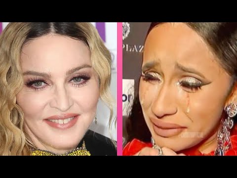 Cardi B cries to Twitter, after Madonna READS her for Filth as an Artist "Your a Clown A%% B8*6h"