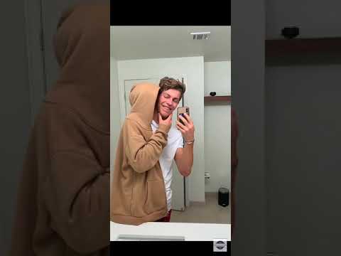 brent really thought that he is kissing lexi 😂🤣😁😆# ben azelart, brent rivera
