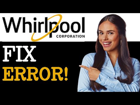 How To Fix Whirlpool Washing Machine Error Code UB (2025)