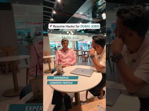 "HR Secrets! How to Make a Perfect Resume for Dubai Jobs?"