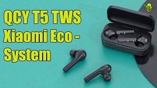 QCY T5 Black купити в інтернет-магазині: ціни на навушники TWS T5 Black - відгуки та огляди ...