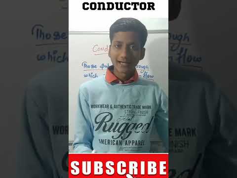 what is conductor? in physics||#physics ||#shorts
