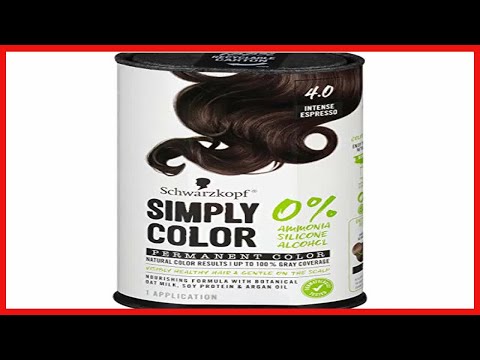Schwarzkopf Simply Color Permanent Hair Color, 4.0 Intense Espresso