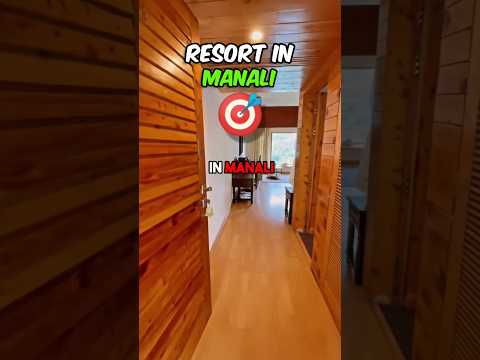 Best Resort in Manali near Manali Mall Road with Jacuzzi š„š„ #shorts #manali #resorts #trip