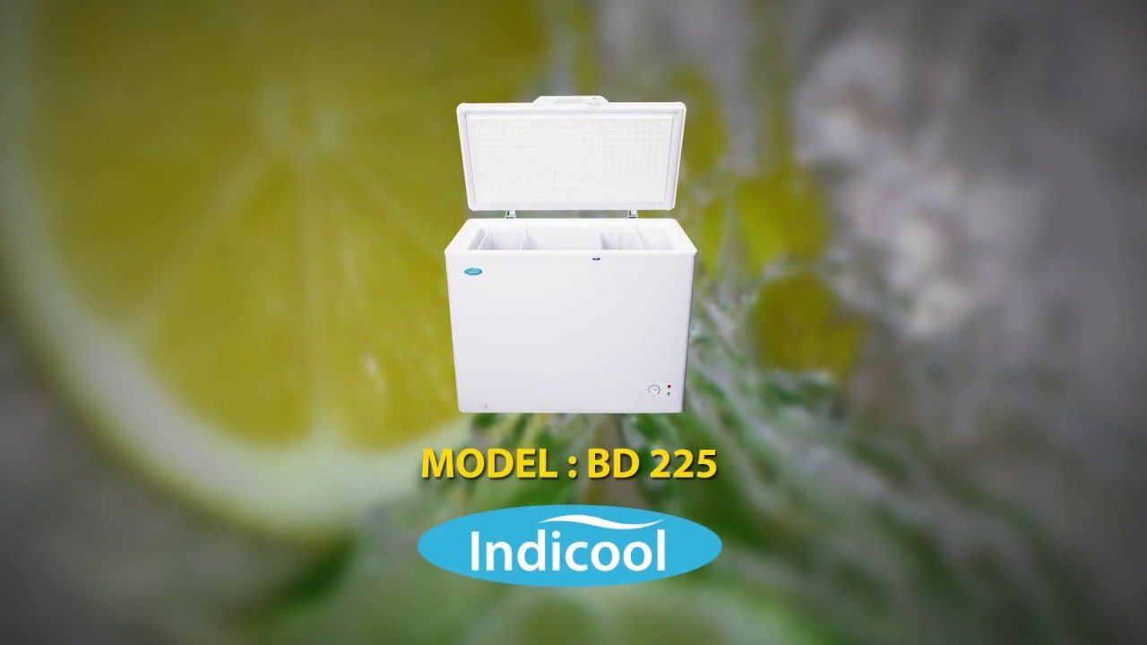 Indicool Hard Top Chest Freezer Model No BD 225