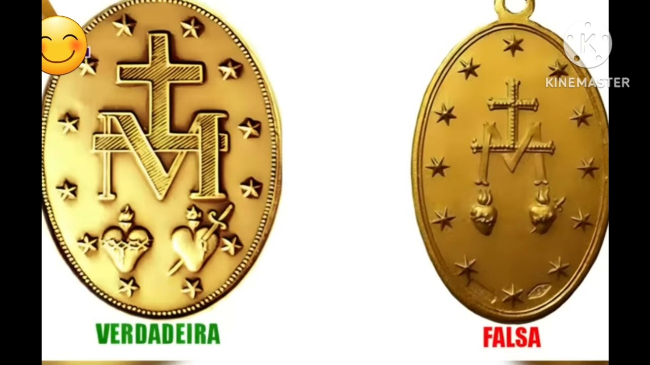 Como distinguir una Medalla Milagrosa  Falsa.