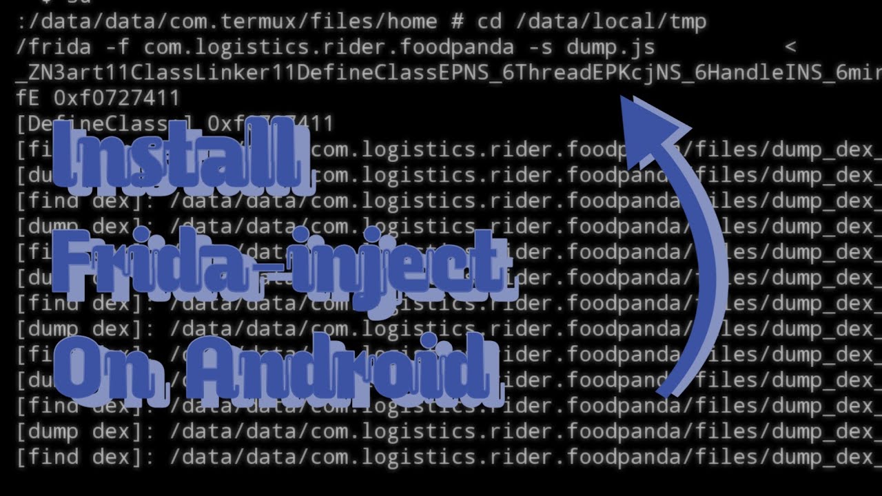 How to install frida-inject on android (Root required)