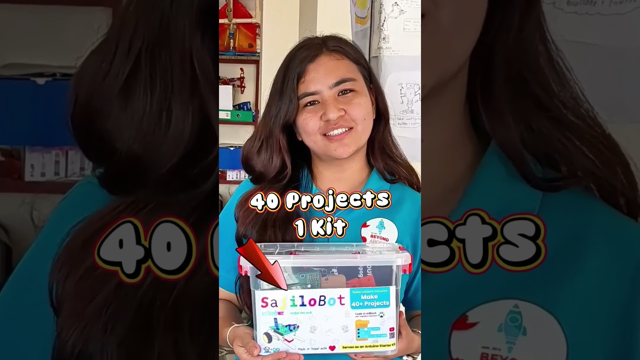 1 Kit. 40 Projects. One Robotics Revolution. 🤖 | SajiloBot  #robotics #kit #arduino #stem