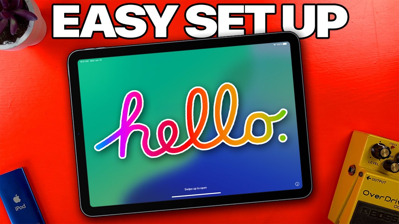 Setting Up Your New iPad Made Easy