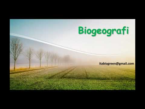 Biogeografi