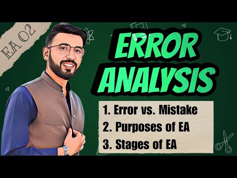 Error Analysis in Applied Linguistics (Urdu & Hindi)