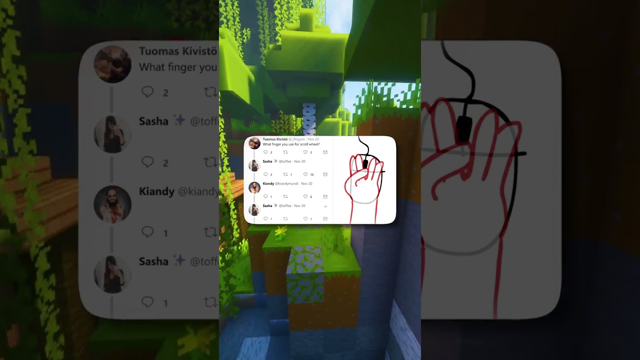 What’s your scroll wheel finger! 🤔