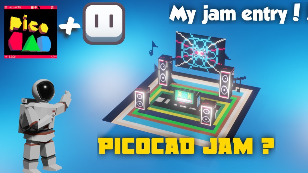 PicoCAD jam! Making and Submitting