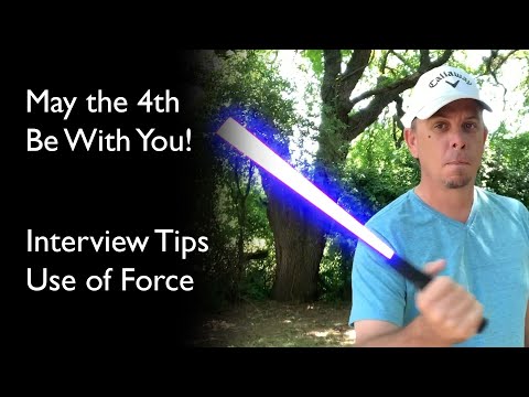 INTERVIEW TIPS: Use of Force Scenario Questions