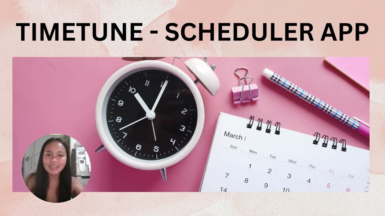 TimeTune Schedule Planner Tutorial