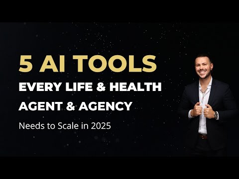 5 AI Tools Life & Health Insurance Agents Needs to Scale Past $40K/Month