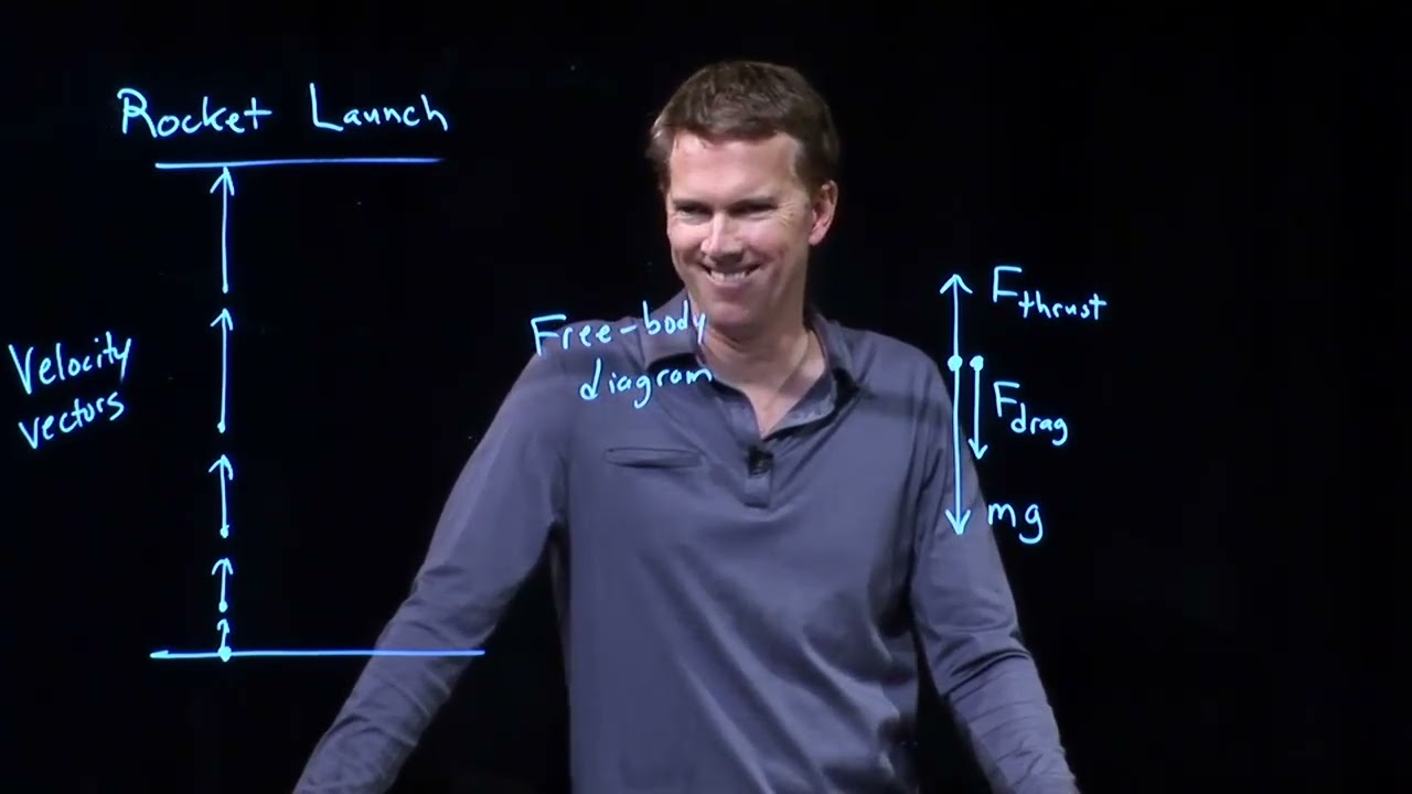 Rocket Launch | Physics with Professor Matt Anderson | M5-12