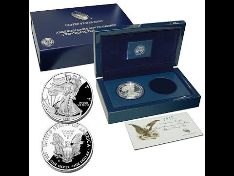2012 SMint Proof Silver Eagle Dollar Coin