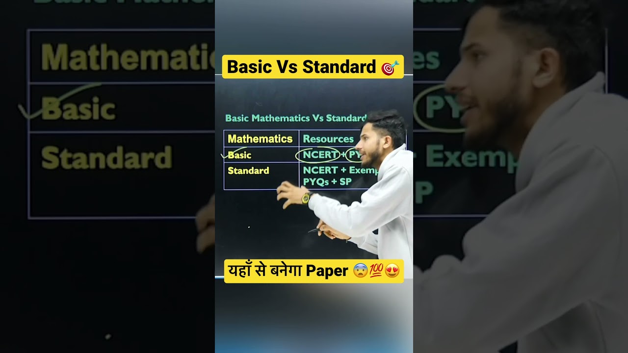 Maths paper is made from here 🤩|Basic and Standard Mathematics Paper Level 😮#shorts#class10