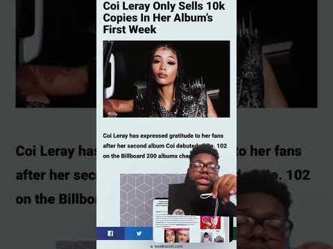 Coi Leray Only Sells 10K Copies In Her Album’s First Week
