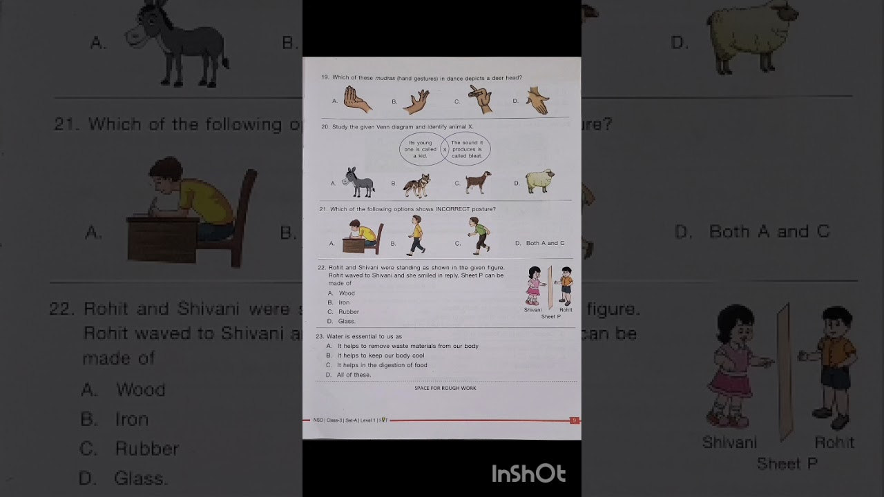 SOF NSO CLASS 3 SET A 2023-24 WITH ANSWER KEYS