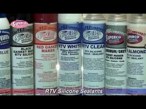RTV 100% Silicone Caulk, Sealer & Gasket Maker