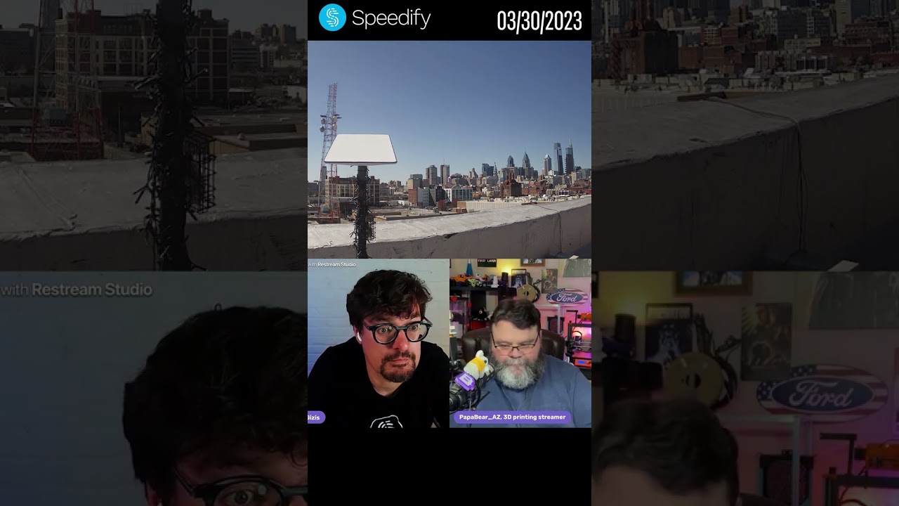 Philadelphia Skyline Timelapse powered by Starlink - Twitch Chat!