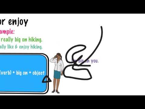 Learn another way to say LIKE or ENJOY in English!