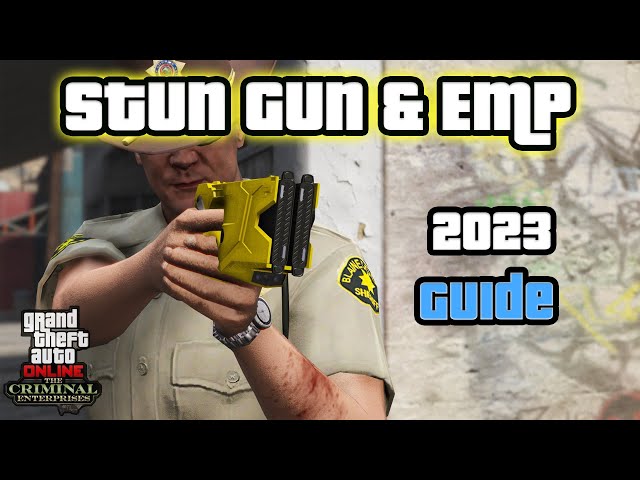 How to get the Stun Gun in GTA Online after the Los Santos Drug Wars update