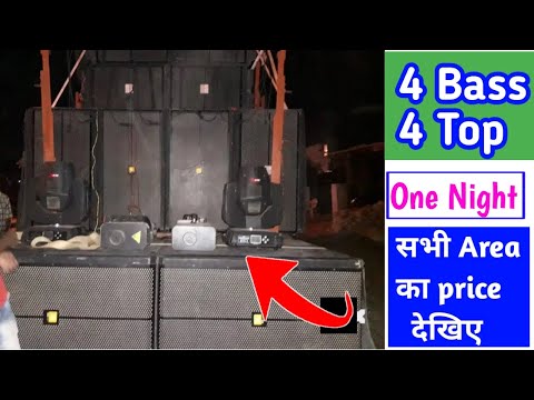 One night djsetup price सभी Area का | dj kumar volgs