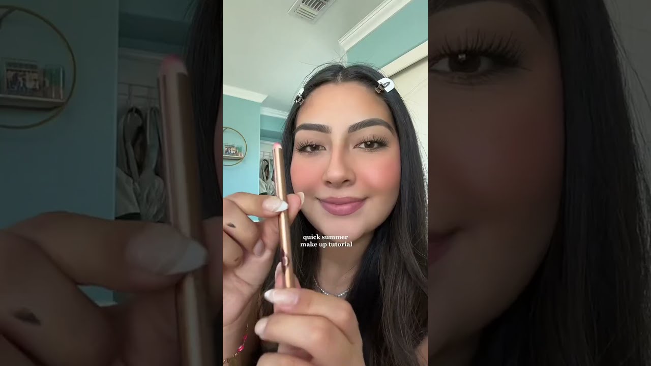 Glow-up alert: summer makeup tutorial for everyday looks #sumemrmakeup #grwm