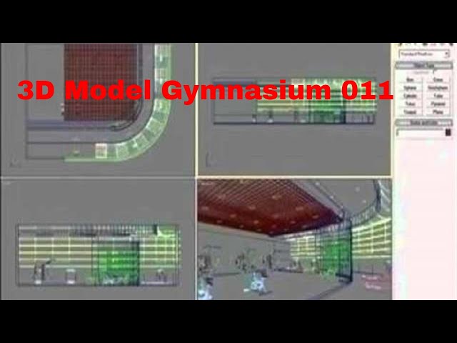 gymnasium 011 3D Model - FlatPyramid