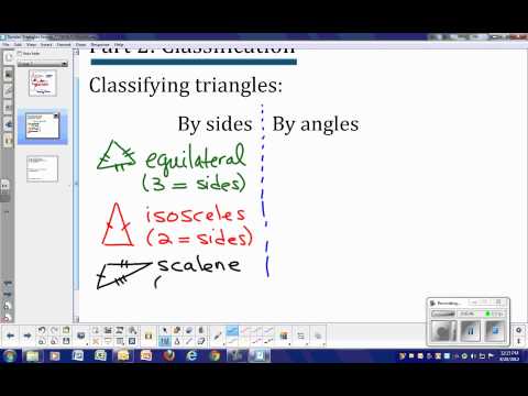 ANGLE RELATIONSHIPS AND SIM TRIANGLES video lesson 2 for trig unit 1