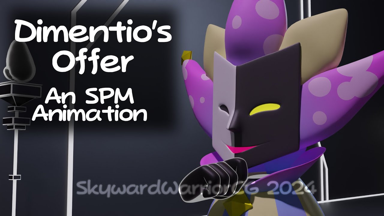Super Paper Mario Animation- Dimentio's Offer