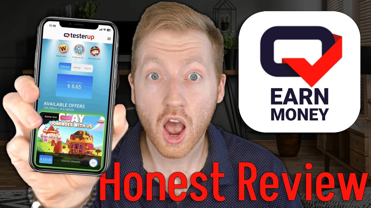TesterUp App Review: Make Money Playing Games?
