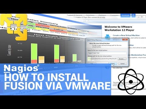 How To Install Nagios Fusion 4 OVA On Windows Using VMware