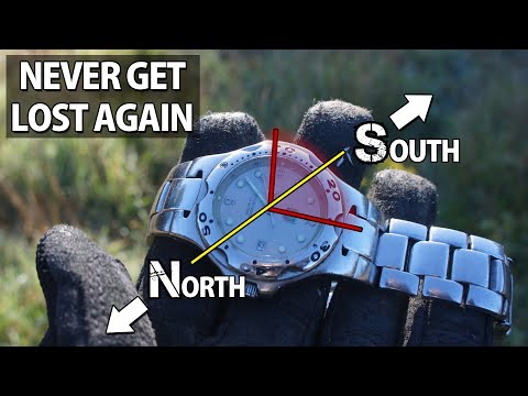Survival, Prep Skills: Find North using a Wrist-watch and the Sun ...