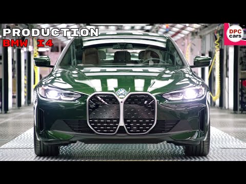 Production of Electric BMW i4 in Germany