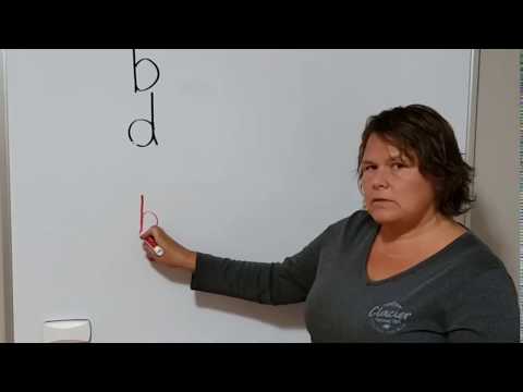 b/d letter confusion and reversal