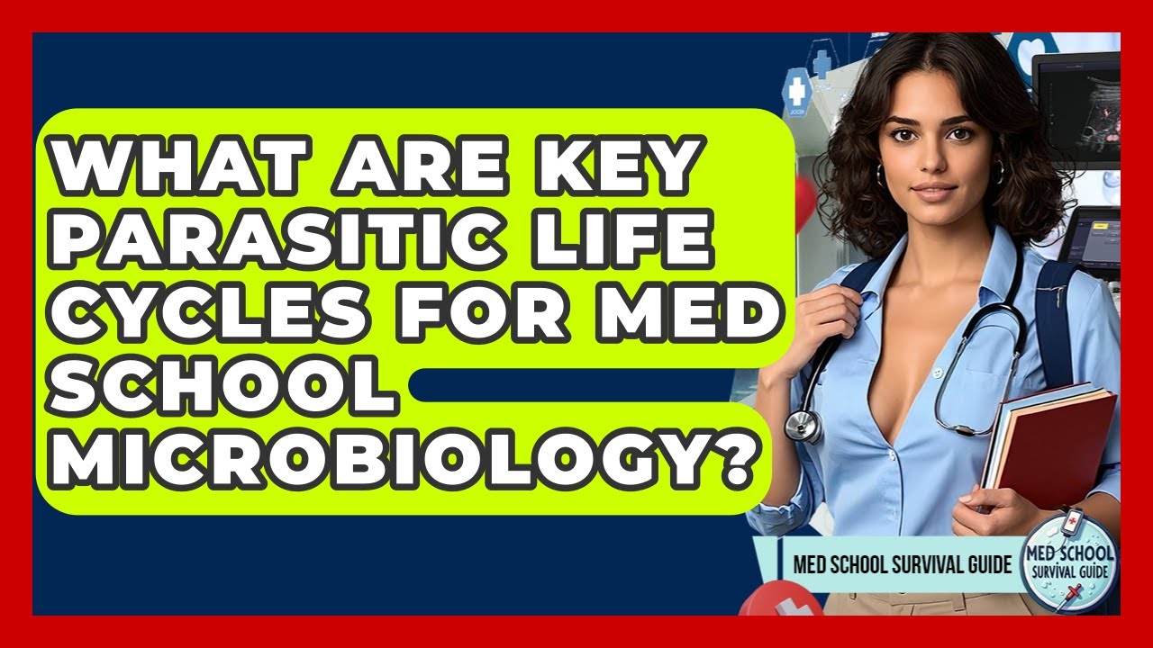 What Are Key Parasitic Life Cycles For Med School Microbiology? - Med School Survival Guide