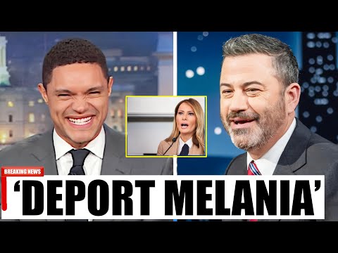 3 mins Jimmy Kimmel Boils Melania on Live Tv after Destroying Trump