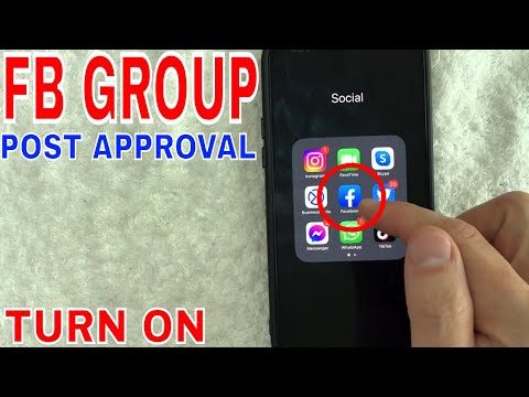✅ How To Turn On Facebook Group Post Approval ????