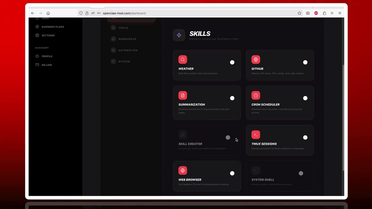 OpenClaw-Host.com : Deploy OpenClaw Without Installing & Link It With Telegram