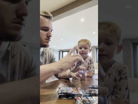 You have to see which card Mike Trout and his son pulled 🤯 (Via: MikeTrout on Tiktok)